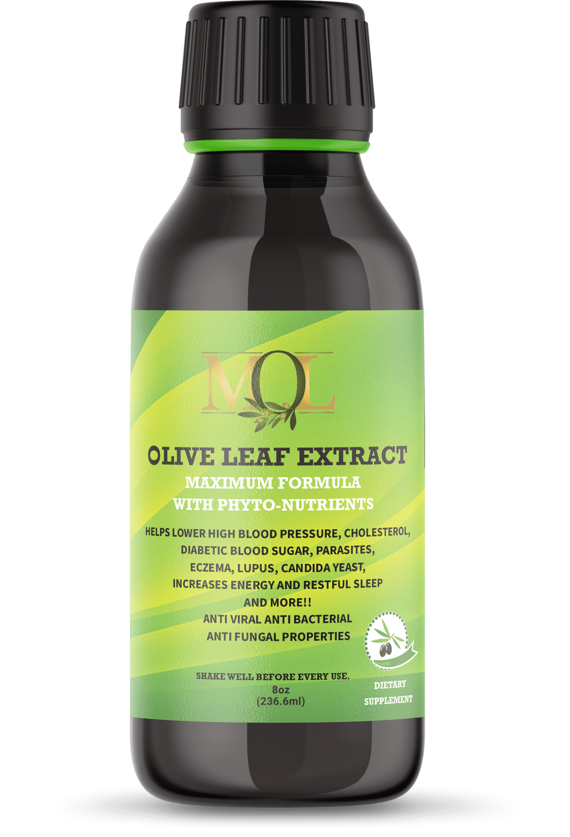 Olive Leaf Extract Maximum Formula with Phyto-Nutrients – My Olive Leaf